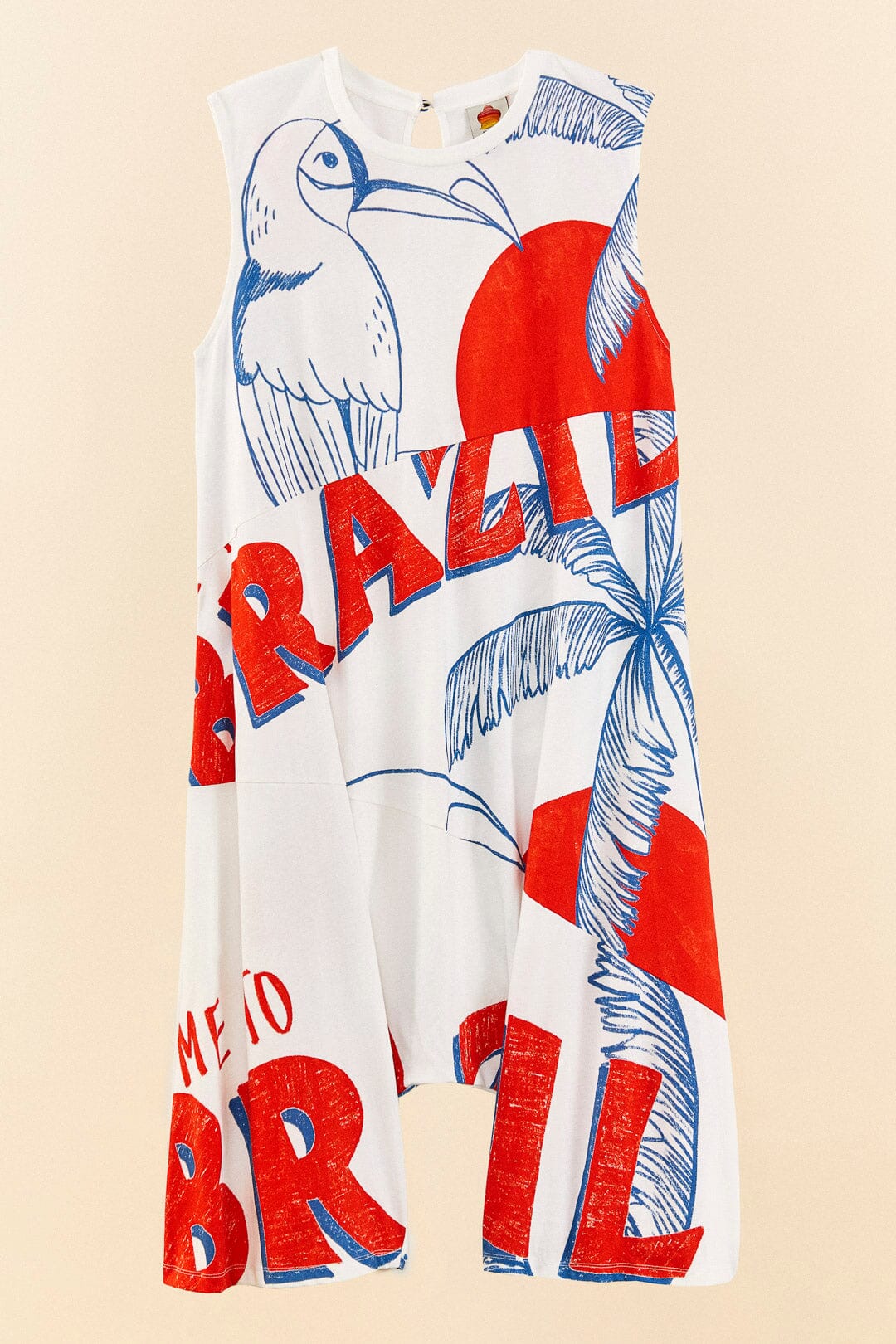 Come To Brazil Jumpsuit by Farm Rio | HYPERCLASH